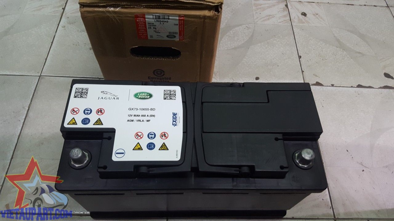 Bình ắc quy chính Landrover